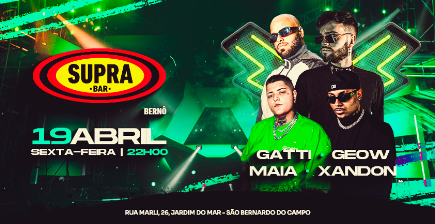 Supra Bernô | Organizadores | Blacktag