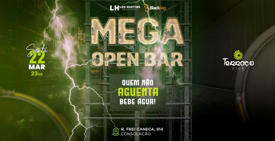MEGA OPEN-BAR Não aguenta bebe Água! | Blacktag