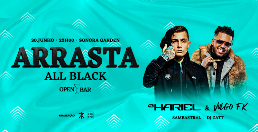 Arrasta - All Black | Blacktag