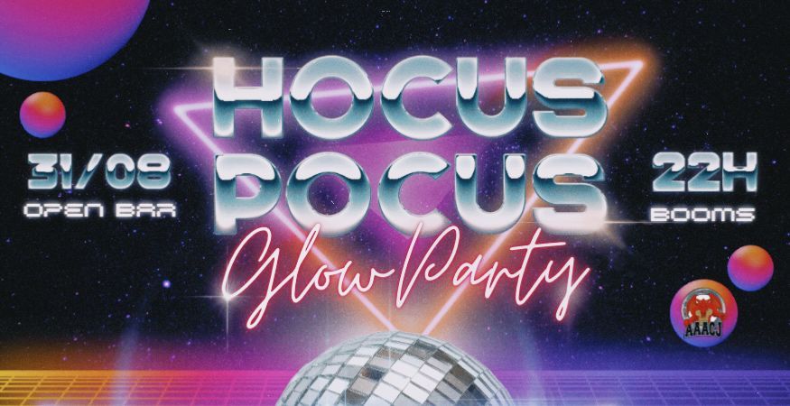 Hocus Pocus GLOW PARTY - Open Bar | Blacktag