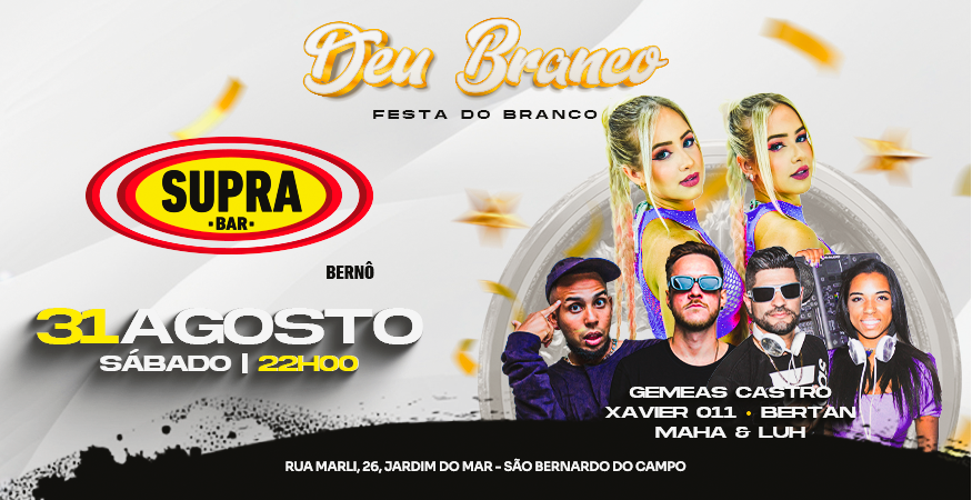 Supra Bernô | Organizadores | Blacktag